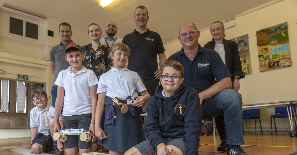 Local primary schools complete classroom rail projects with the help of ...