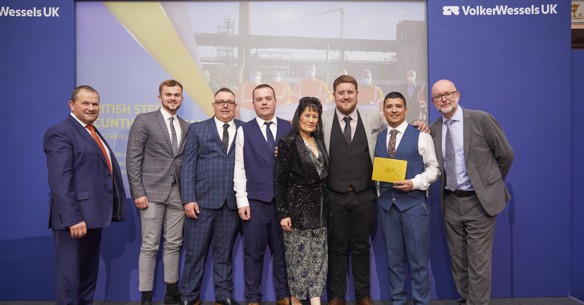 VolkerRail’s British Steel team has reached the milestone of 11 years ...