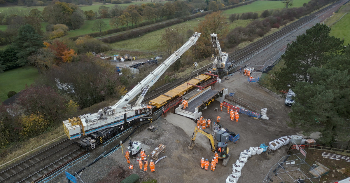 Milestone reached on construction of Bamford loop for Hope Valley ...