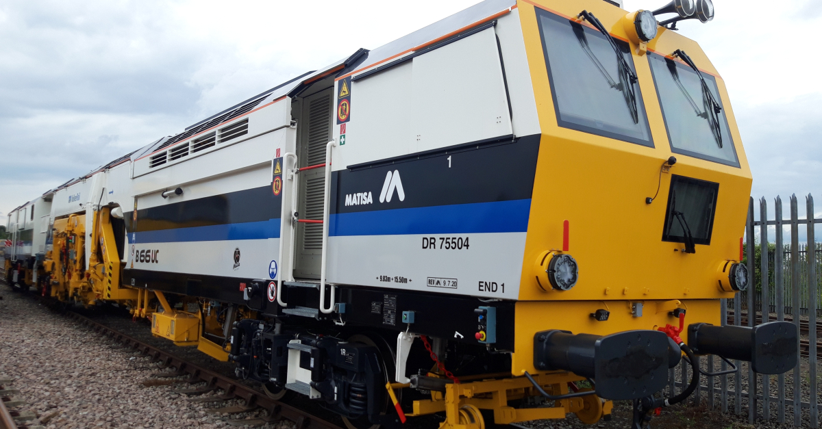 VolkerRail’s new Matisa tamper arrives in UK | VolkerRail