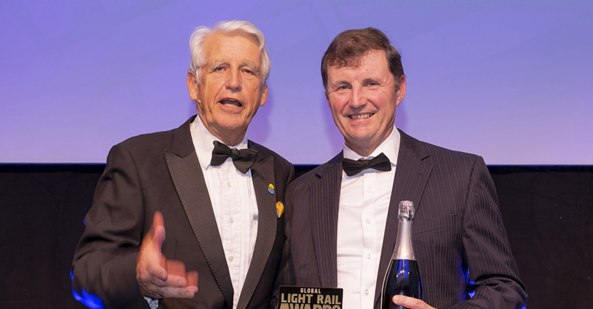 Adrian Rowe named Employee of the Year at the 2021 Global Light Rail ...
